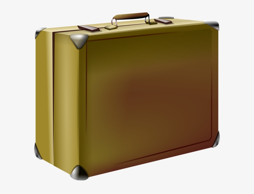 Cartoon Suitcase Clipart - Case Clipart - 600x547 PNG Download - PNGkit