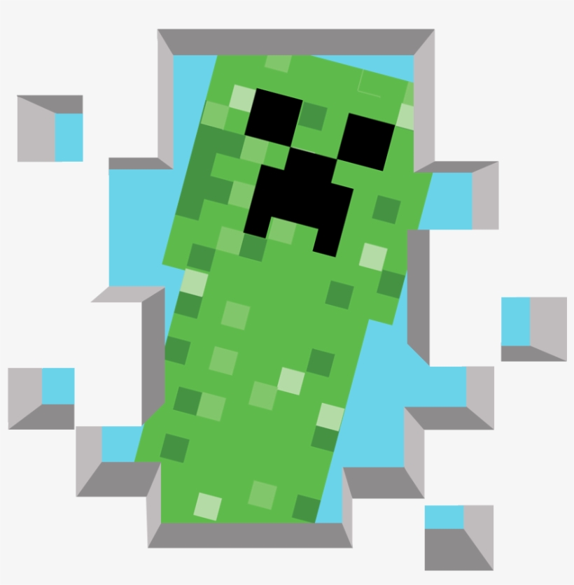 Minecraft Clipart Transparent - Transparent Background Creeper Png ...