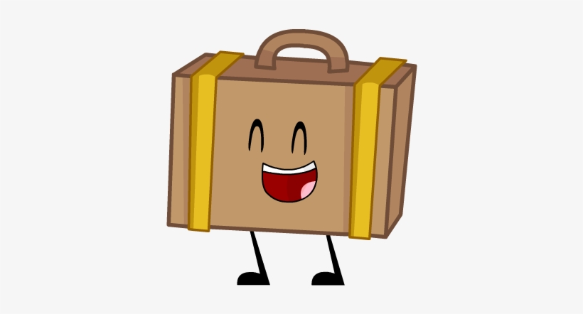 Acwagt Suitcase Pose - Suitcase From Inanimate Insanity - 370x379 PNG ...