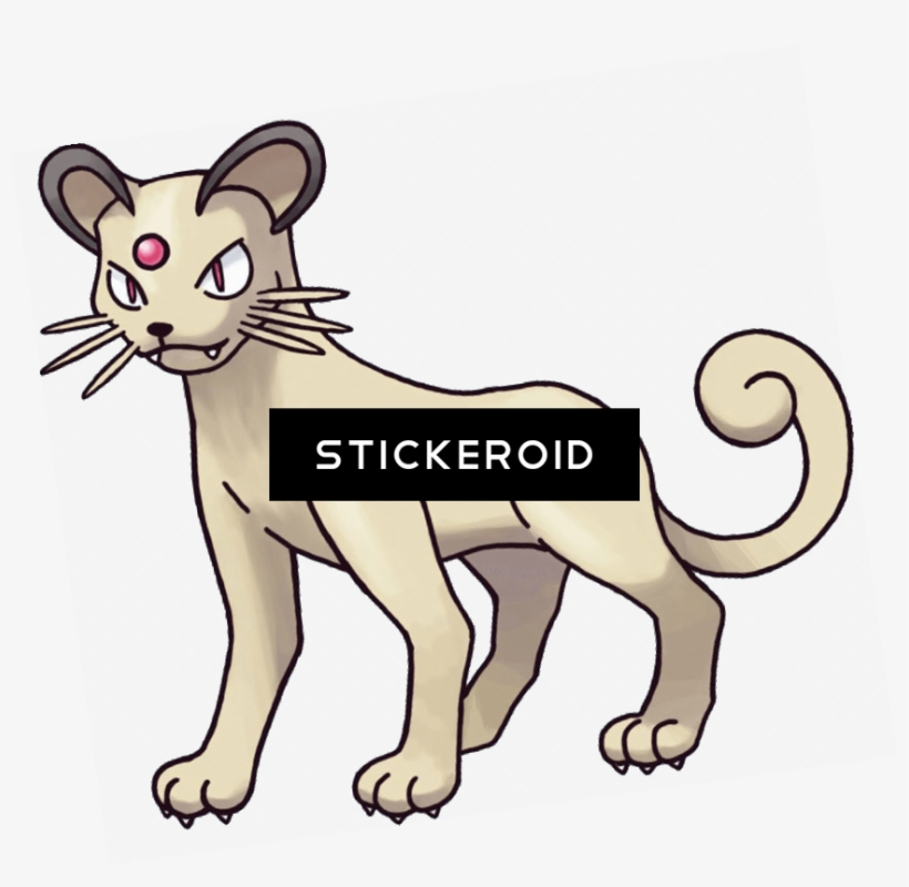 Persian Pokemon - 862x799 PNG Download - PNGkit