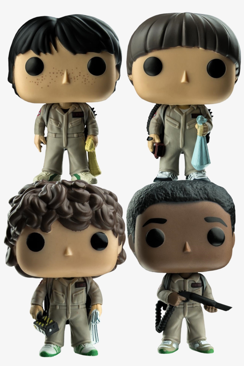 Ghostbusters Funko Pop Vinyl Bundle - 1000x1454 PNG Download - PNGkit