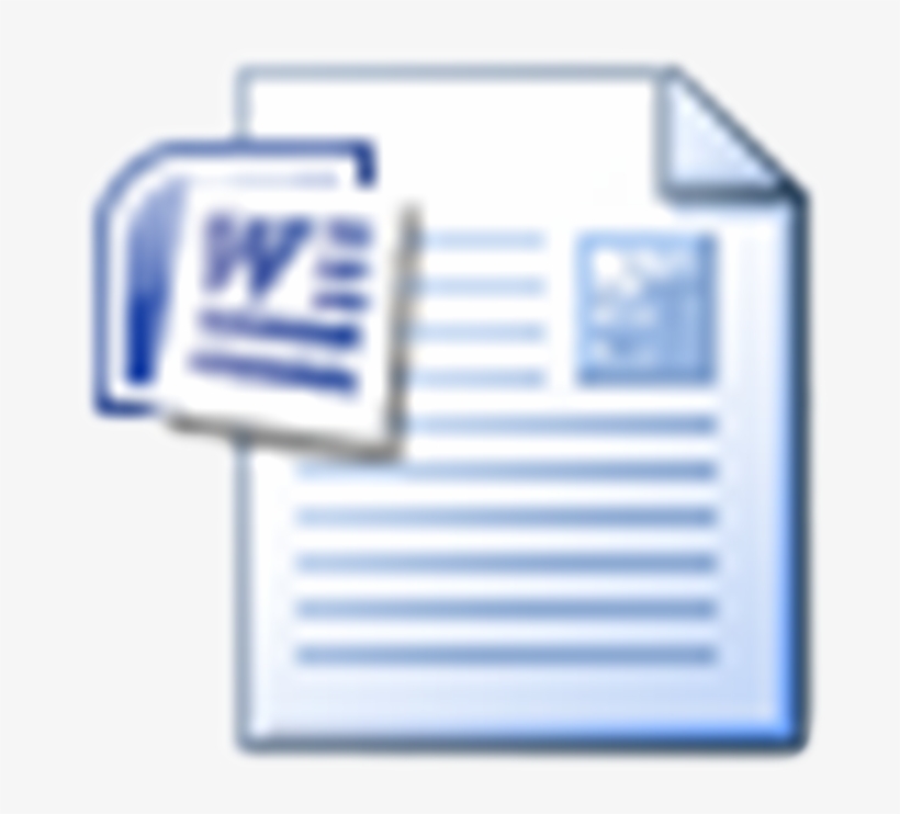 Microsoft Word Logo Klein - 687x662 PNG Download - PNGkit