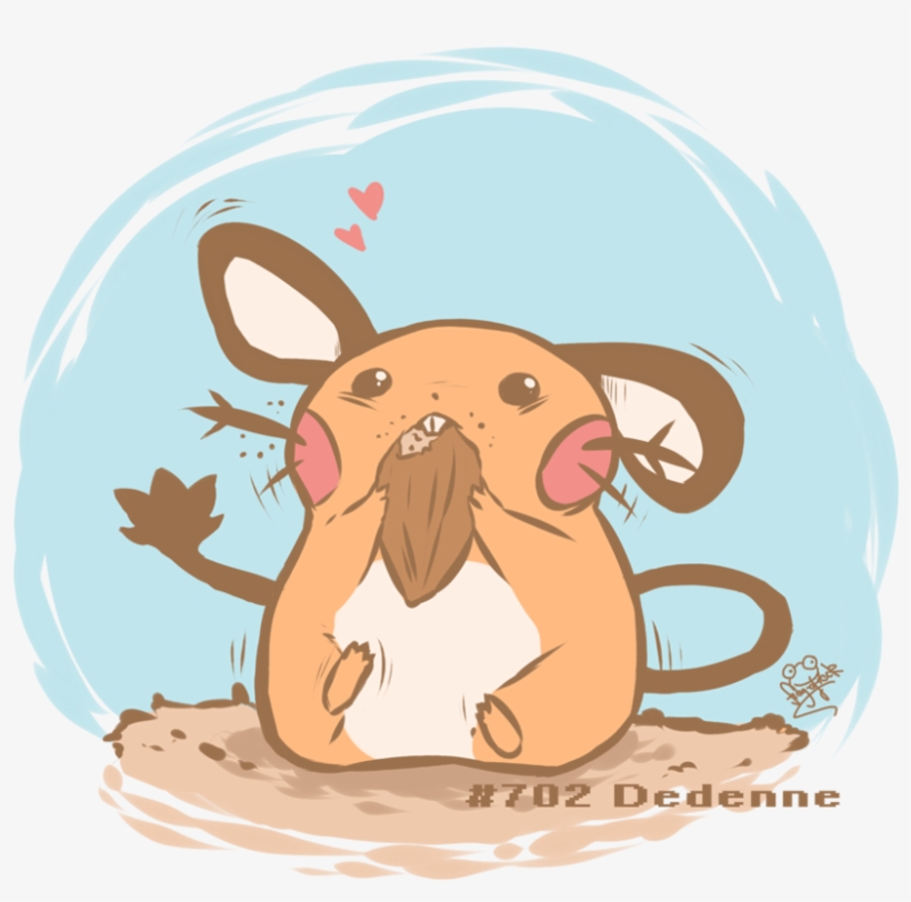 702 Dedenne // Art By Frog Of Rock - 894x894 PNG Download - PNGkit