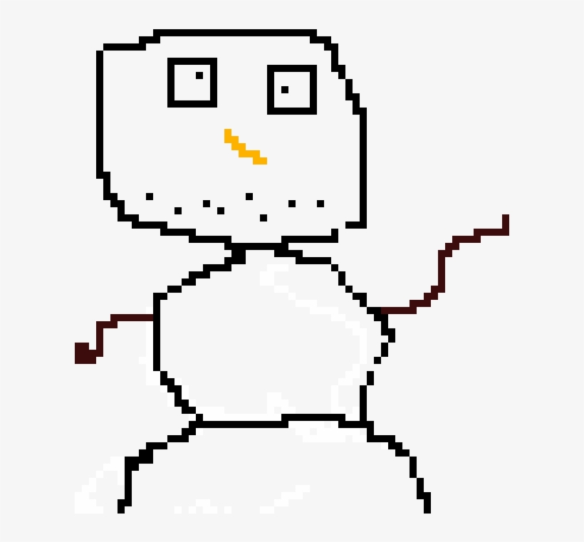 Derpy Snowman - 720x730 PNG Download - PNGkit