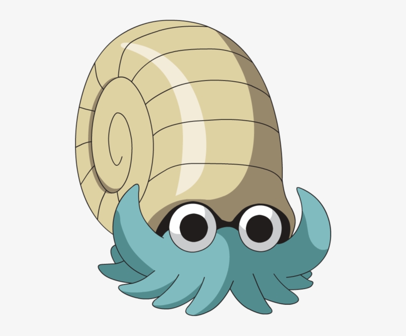 Omanyte - 518x599 PNG Download - PNGkit