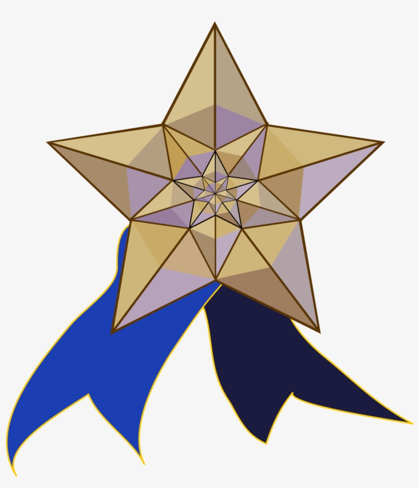 Featured Star And Ribbon - 1024x1024 PNG Download - PNGkit