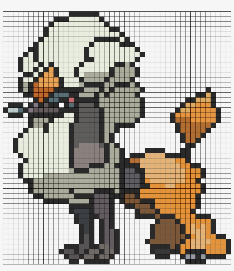 Furfrou Diamond Trim Perler Bead Pattern / Bead Sprite - 946x1051 PNG ...