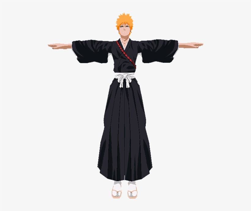 Ichigo Bankai Outfit - 984x624 PNG Download - PNGkit