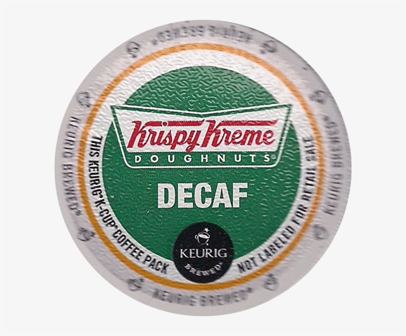 Krispy Kreme Decaf - 600x600 PNG Download - PNGkit