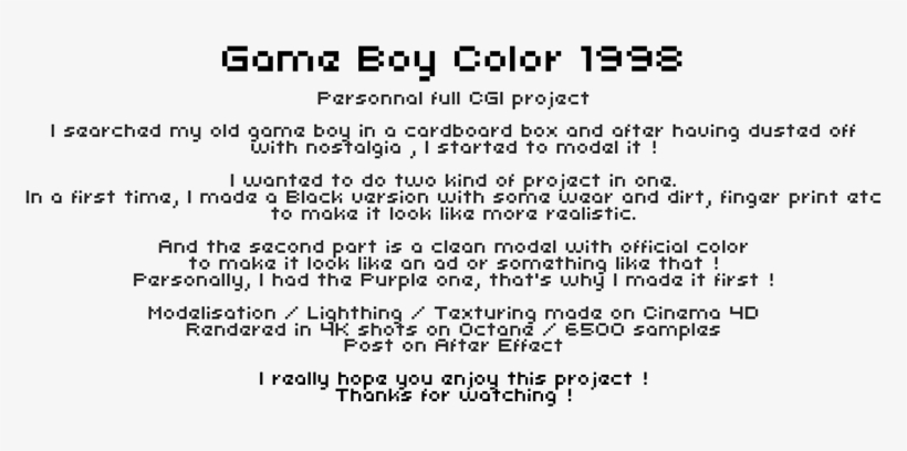 Game Boy Color Png - 1200x336 PNG Download - PNGkit