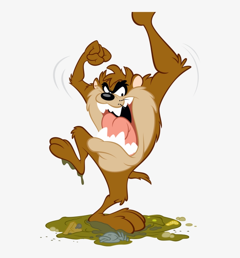 Looney Tunes Taz - Looney Tunes - 565x803 PNG Download - PNGkit