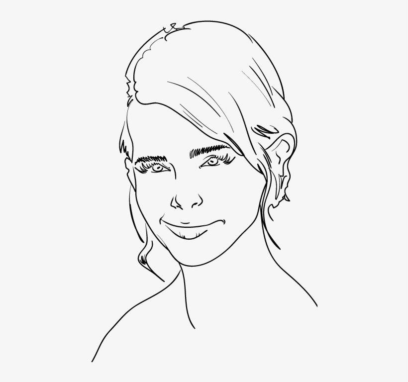 Emma Watson Black And White Drawing