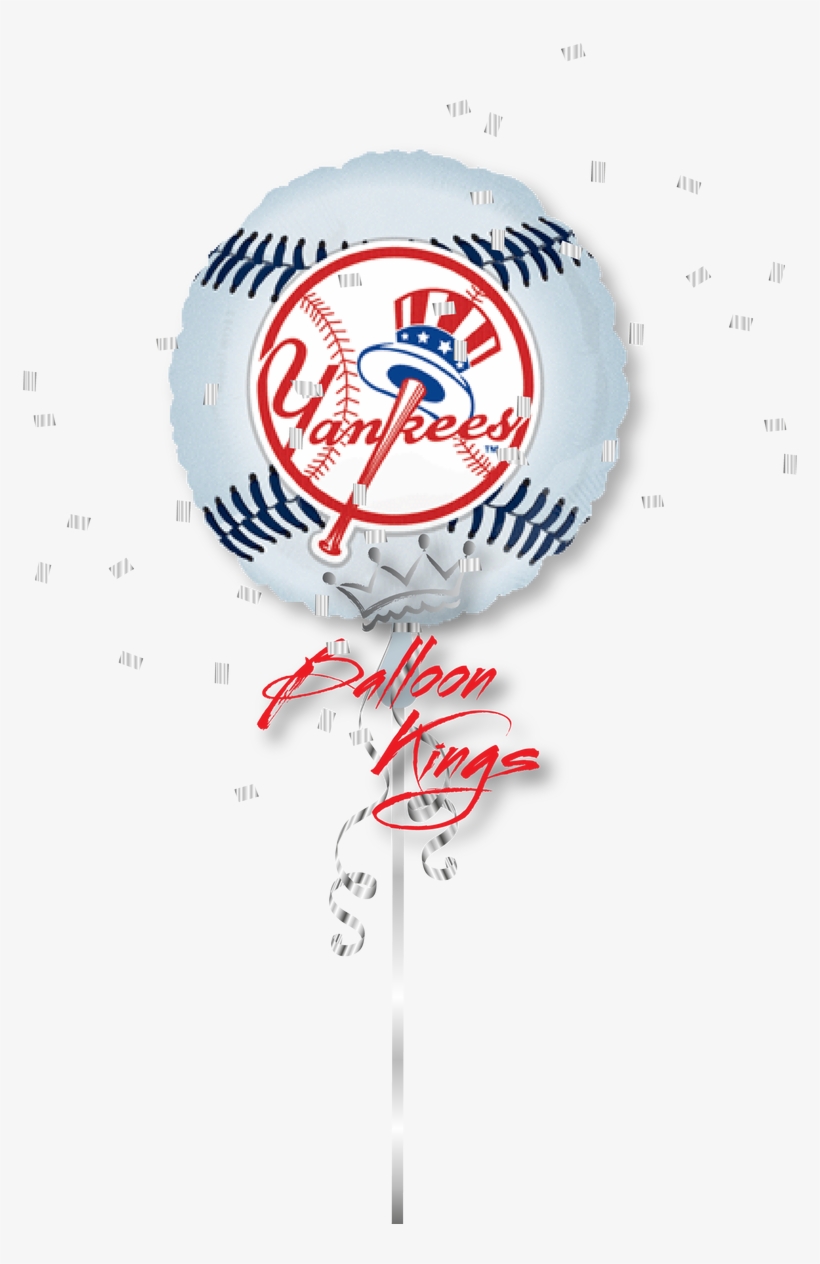 New York Yankees Ball - 18" Mlb New York Yankees Baseball Balloon ...