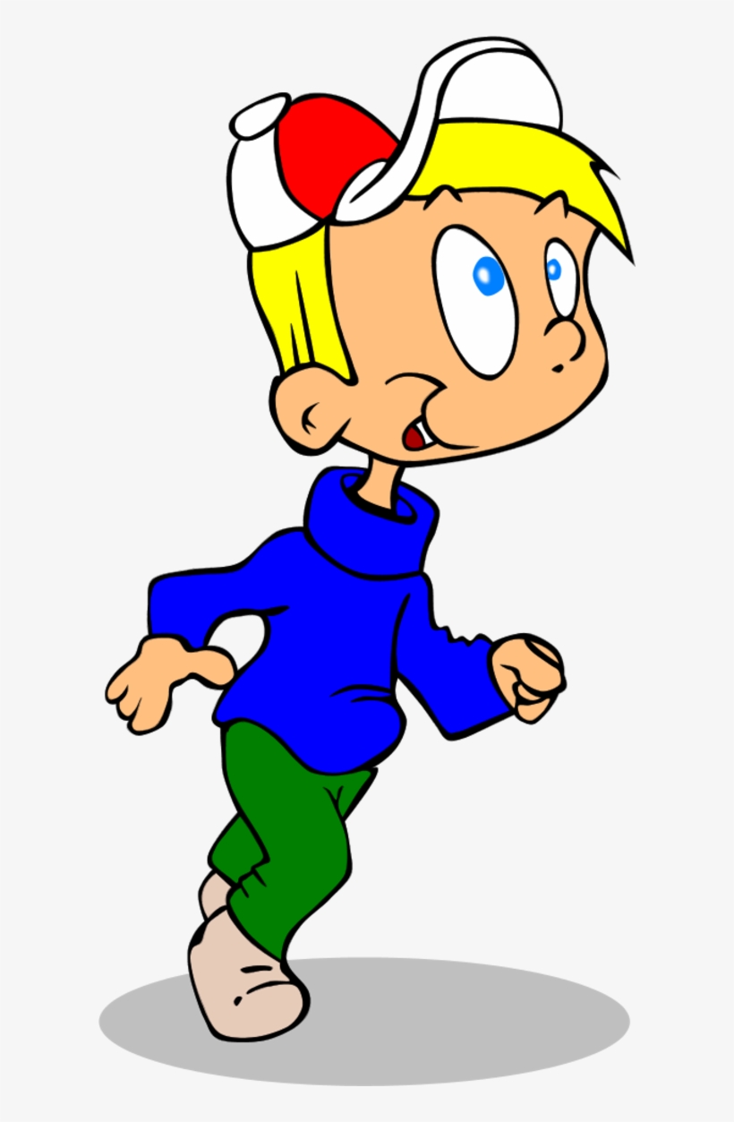 Boy Running Vector Clip Art - Cartoon Boy Running - 600x1173 PNG ...