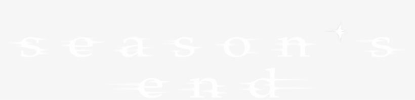 [download Png] - Transparent The End In White - 3543x715 PNG Download ...