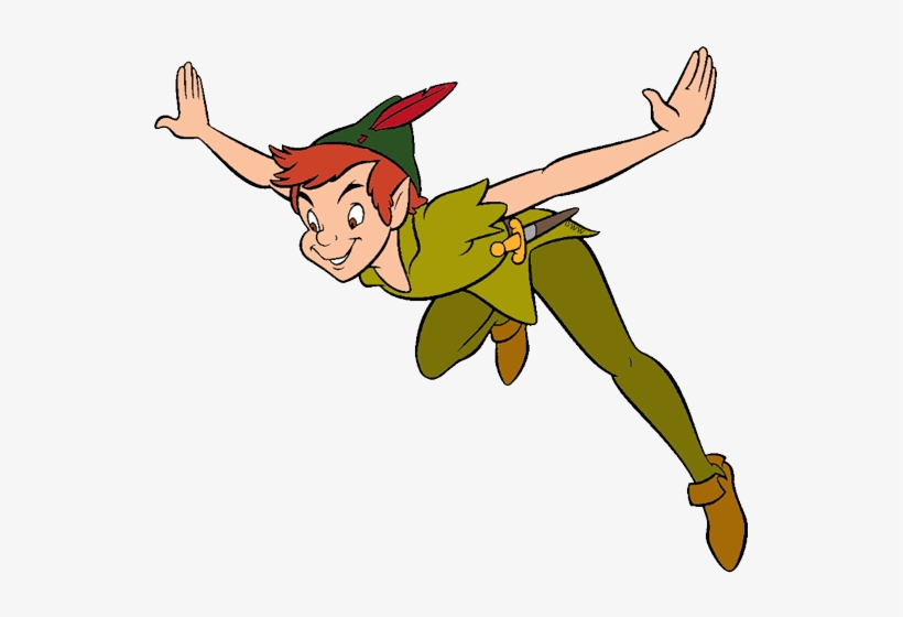 Peter Pan Clip Art - Peter Pan Transparent Background - 550x486 PNG ...