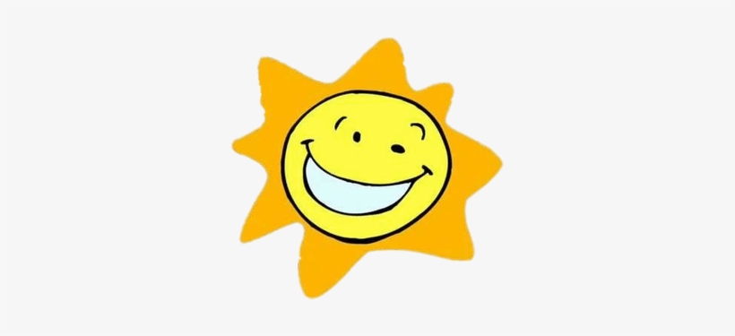 Smiling Cartoon Sun - Song - 400x400 PNG Download - PNGkit