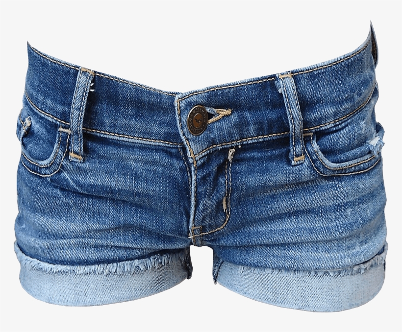 Blue Denim Fashion Shorts Transparent Images Png Images - Short Png ...