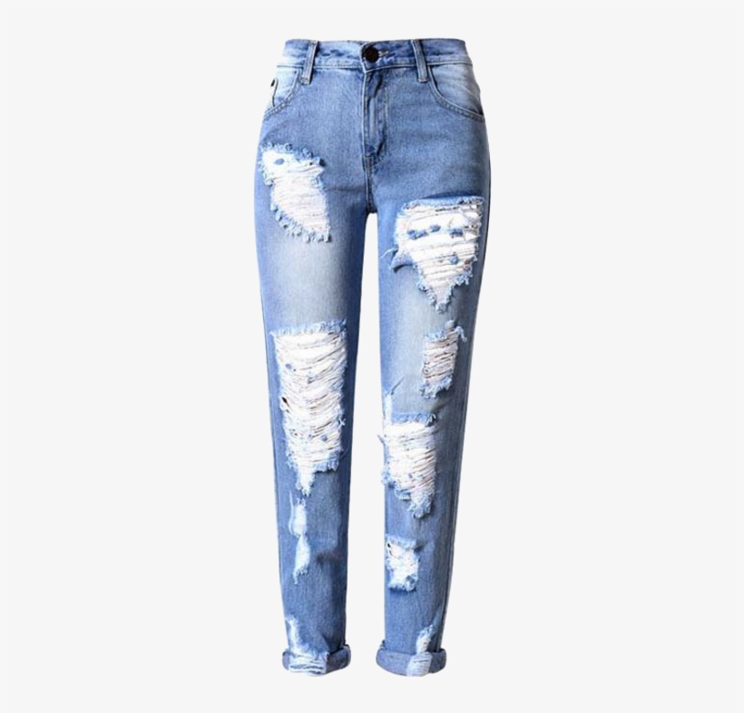 Download Transparent Ripped Jeans Png - Trendy Ripped Jeans For Women ...