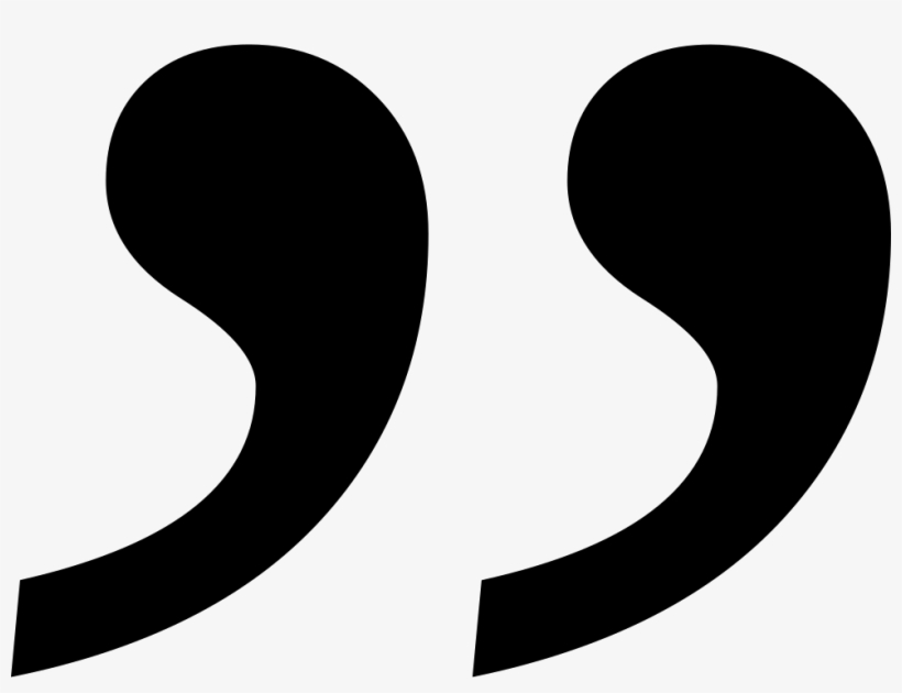 Double Quotation Marks - Quotation Mark - 980x706 PNG Download - PNGkit