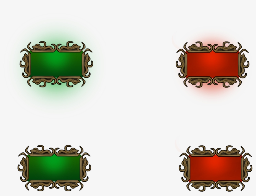 Gui Button Psd - Fantasy Button Png - 3508x2480 PNG Download - PNGkit