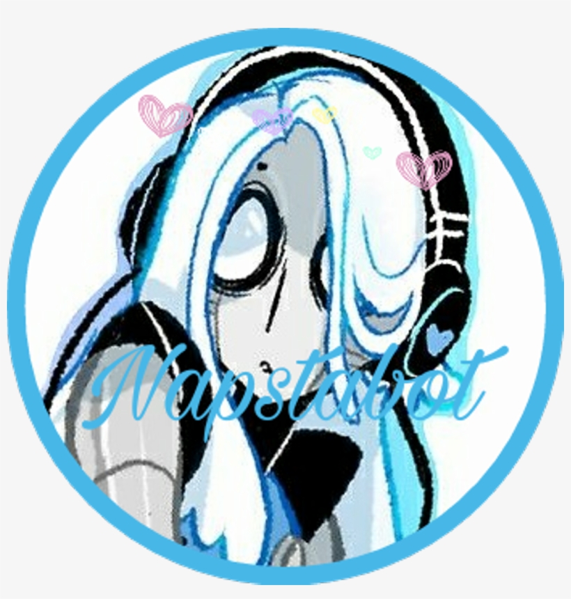 Icontwitter Undertale Napstablook - 1024x1024 PNG Download - PNGkit