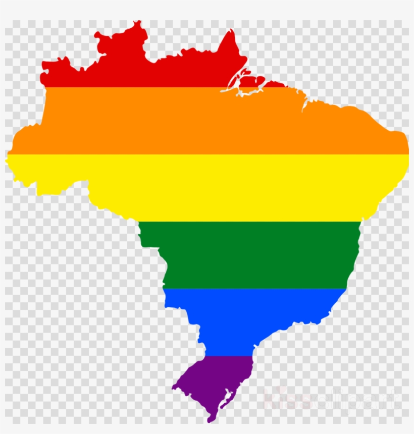 Flag Of Brazil In Map Clipart Flag Of Brazil Map - 900x900 PNG Download ...