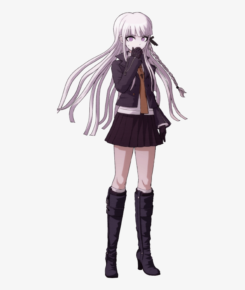 Download Transparent Kyouko Kyoko Kirigiri Fullbody Sprite - PNGkit