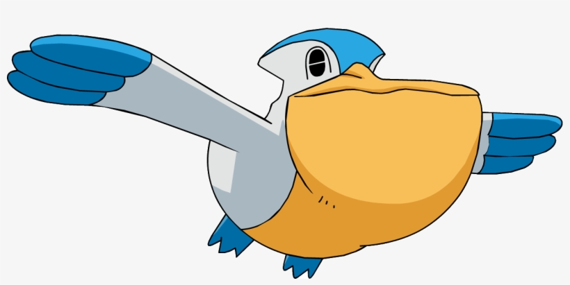 Pelipper Png - 1254x568 PNG Download - PNGkit