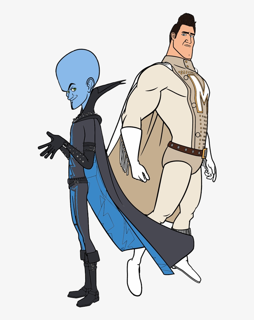 Megamind, Metro Man - 589x957 PNG Download - PNGkit