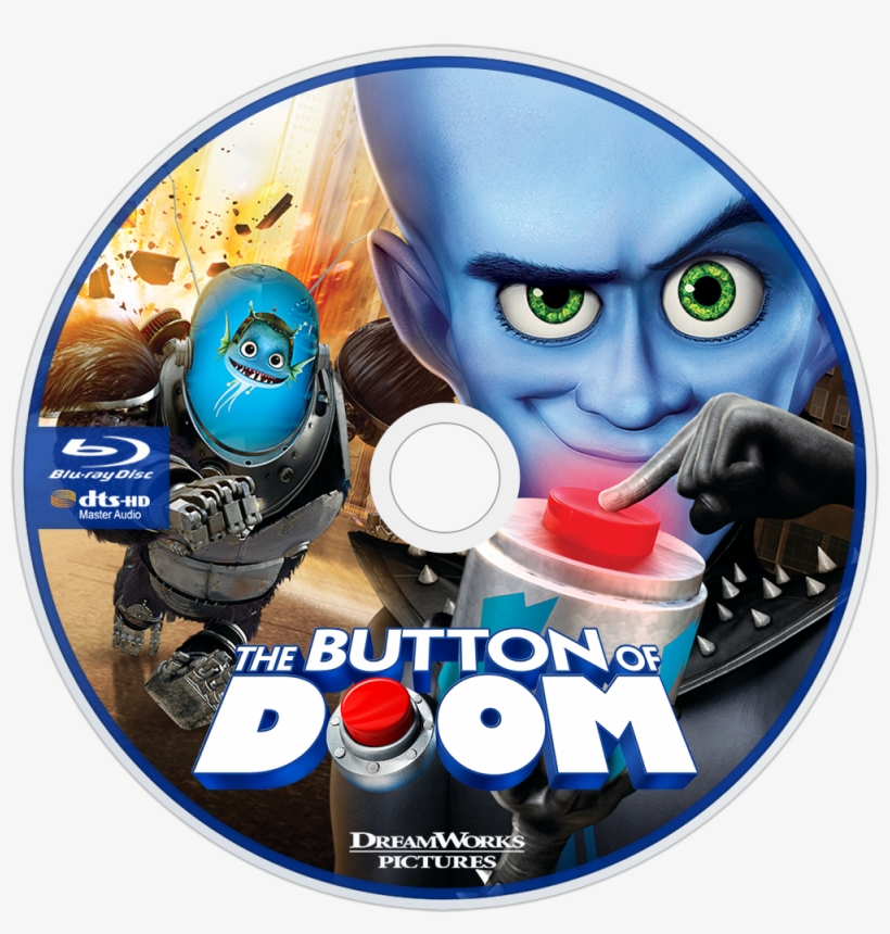The Button Of Doom Bluray Disc Image - 1000x1000 PNG Download - PNGkit