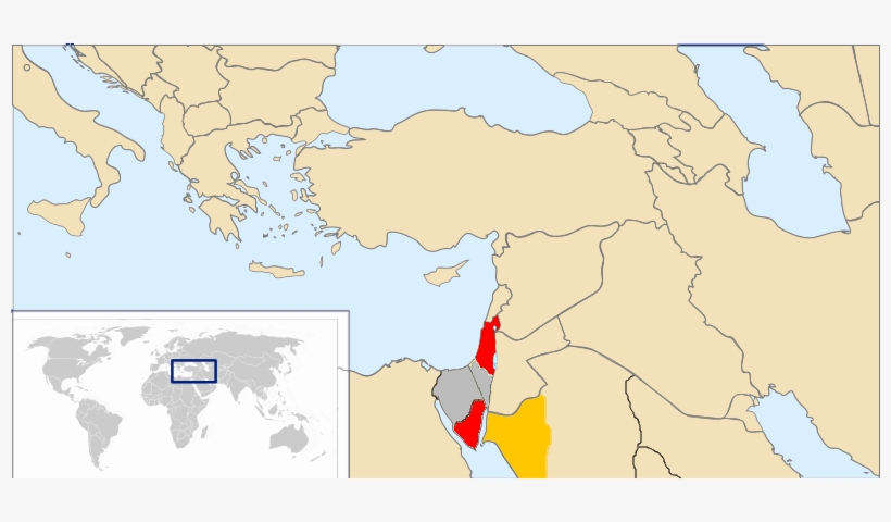 New Israel Map - 800x400 PNG Download - PNGkit