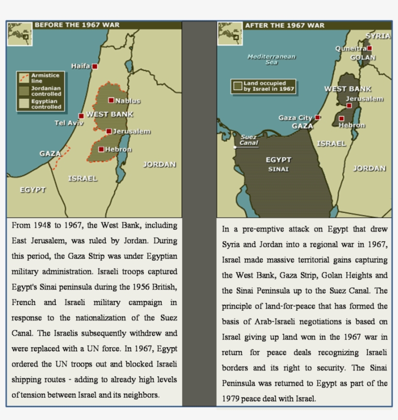 1967 Borders Israel Palestine Clipart Israeli Palestinian - 900x898 PNG ...