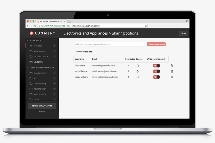 Collaborate Easily With Augment's Shared Folder Permissions - 1160x794 ...