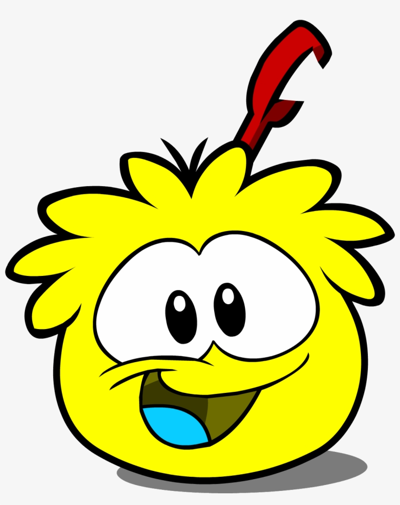 Yellow Puffle - 1416x1473 PNG Download - PNGkit