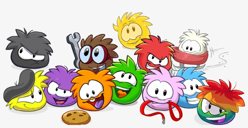 Puffles - 1450x673 PNG Download - PNGkit