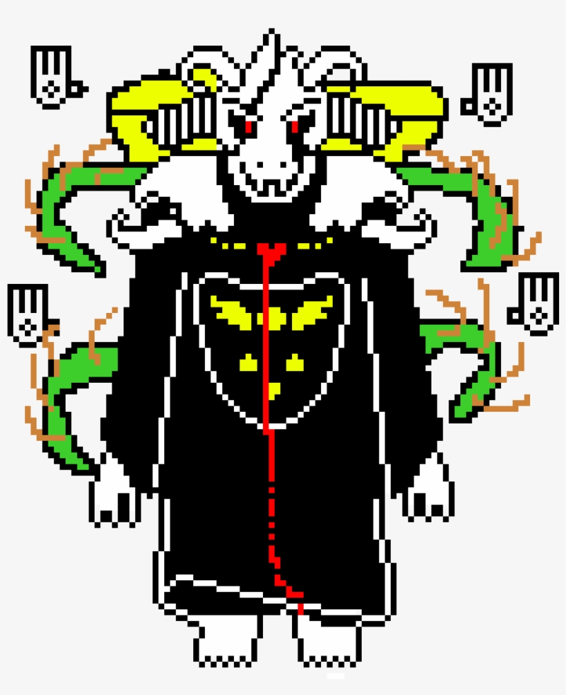 Asriel Dreemurr - 1010x1150 PNG Download - PNGkit