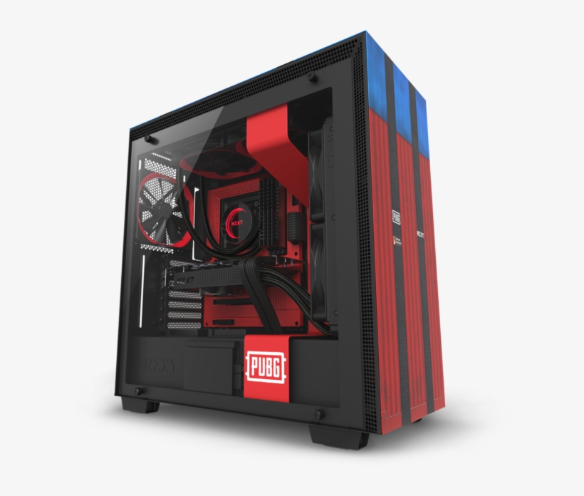 Nzxt H700 Limited Edition Pubg Computer Case - 640x640 PNG Download ...