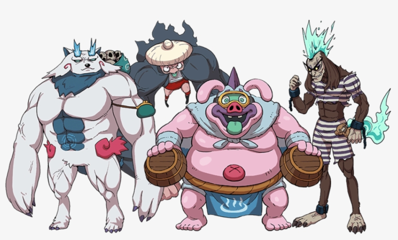 3ds Yokaiwb Char Boss Sproink-white - 950x528 PNG Download - PNGkit