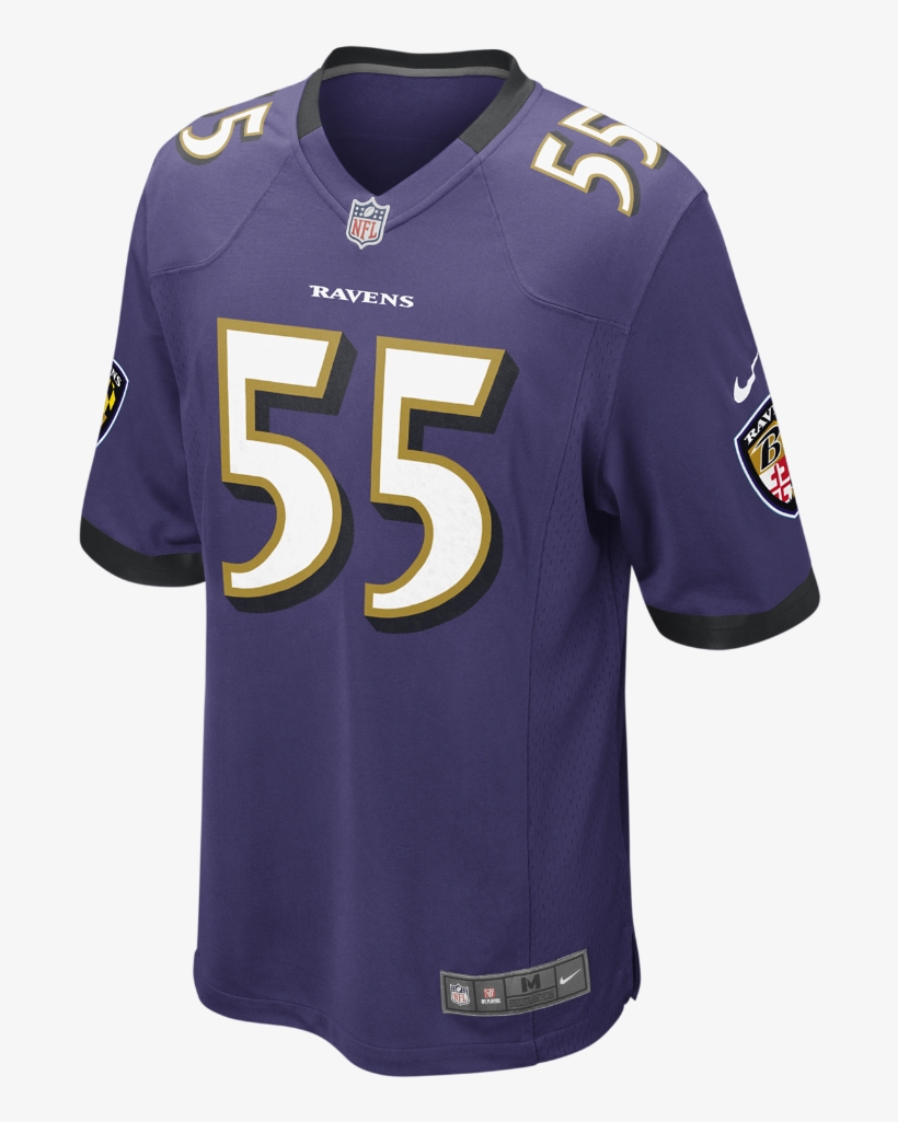 Nike Nfl Baltimore Ravens Men's Football Home Game - 1000x1000 PNG ...