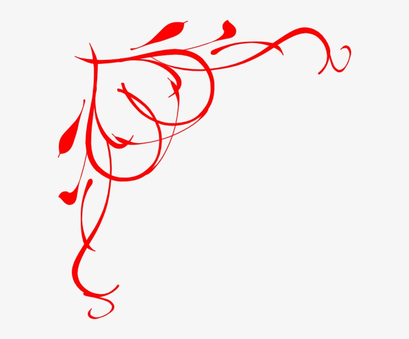 Download Transparent Red Swirls - PNGkit
