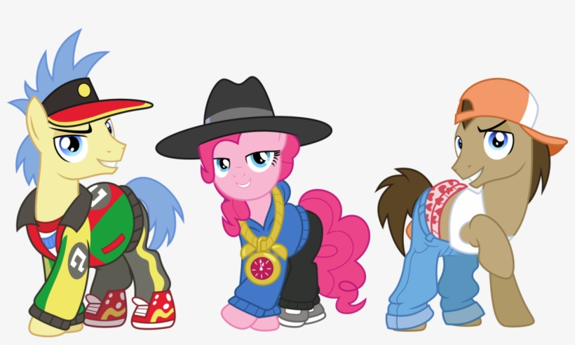 Svg Royalty Free Rapper Ponies By Chainchomp On Deviantart - Pony ...
