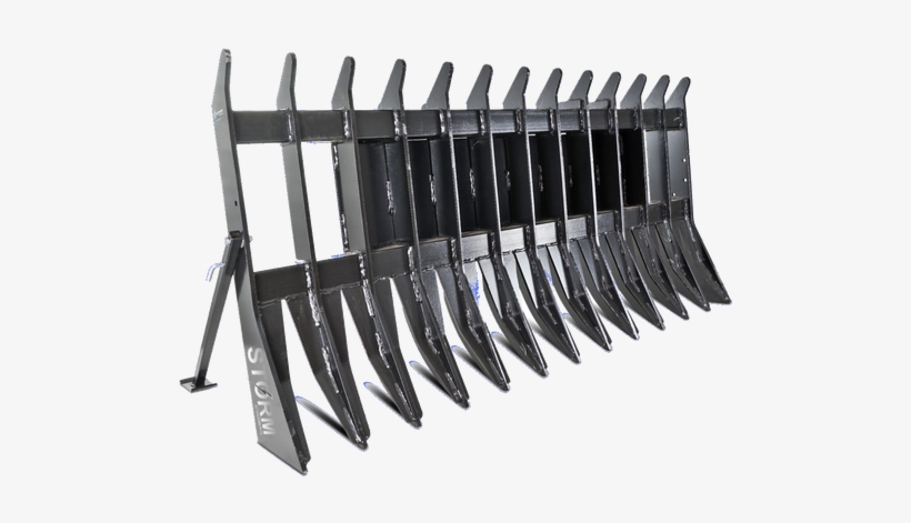 The Root And Silage Rake By Storm Attachments Can Help - Skid Steer ...