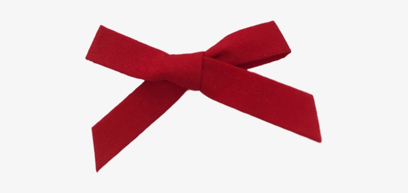 Red Fabric Bow - Ribbon - 600x600 PNG Download - PNGkit