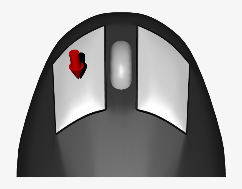 Left Mouse Button - Left Button Of Mouse - 970x720 PNG Download - PNGkit
