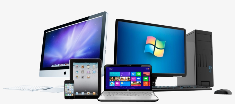 Mac & Pc Repair - Computer And Laptop Png - 1606x640 PNG Download - PNGkit