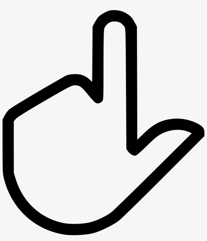 Finger Point Click - Click Free Icon - 880x980 PNG Download - PNGkit