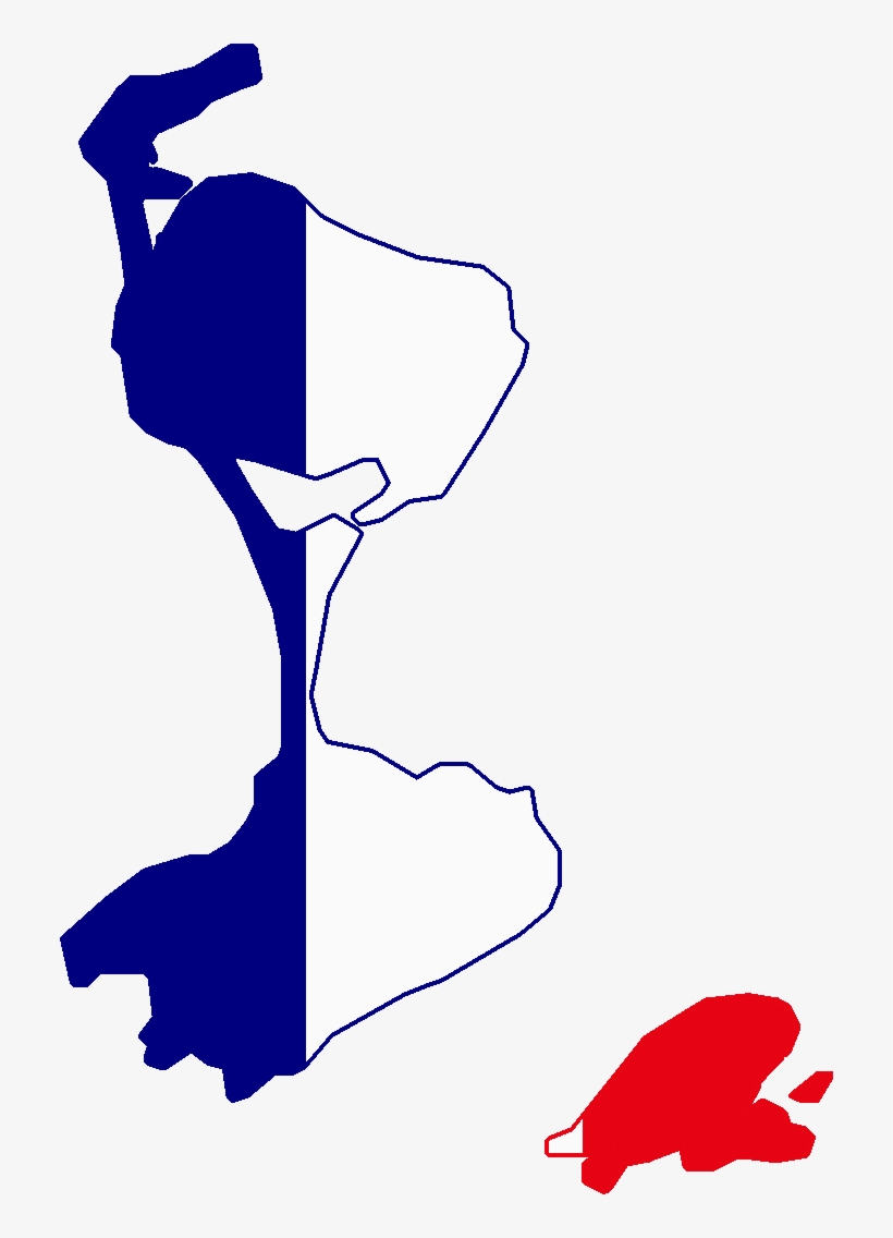 Flag Map Of Saint Pierre Et Miquelon - 710x1056 PNG Download - PNGkit