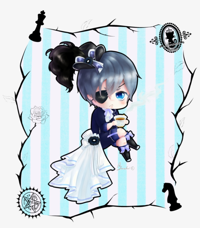 Download Transparent Bocchan's Afternoon Tea ~ Chibi Ciel Phantomhive ...
