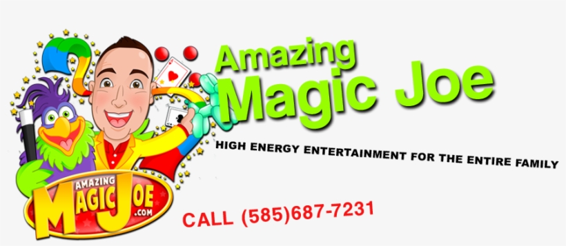 Amazing Magic Joe - 940x350 PNG Download - PNGkit